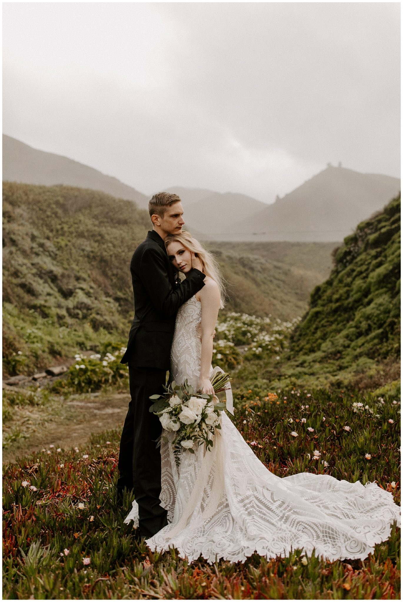 Maggie + Ryan Rocky Point Big Sur Elopement | autumnnicolephoto.com