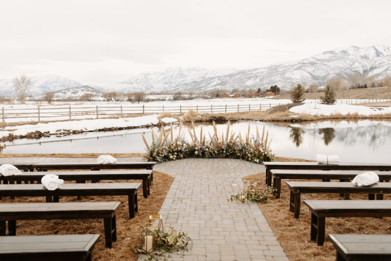Winter Wedding at River Bottoms Ranch in Midway, UT // Amanda + Matt ...